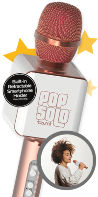 PopSolo | Professional Karaoke Microphone | Don't Just Sing It, Bring It!